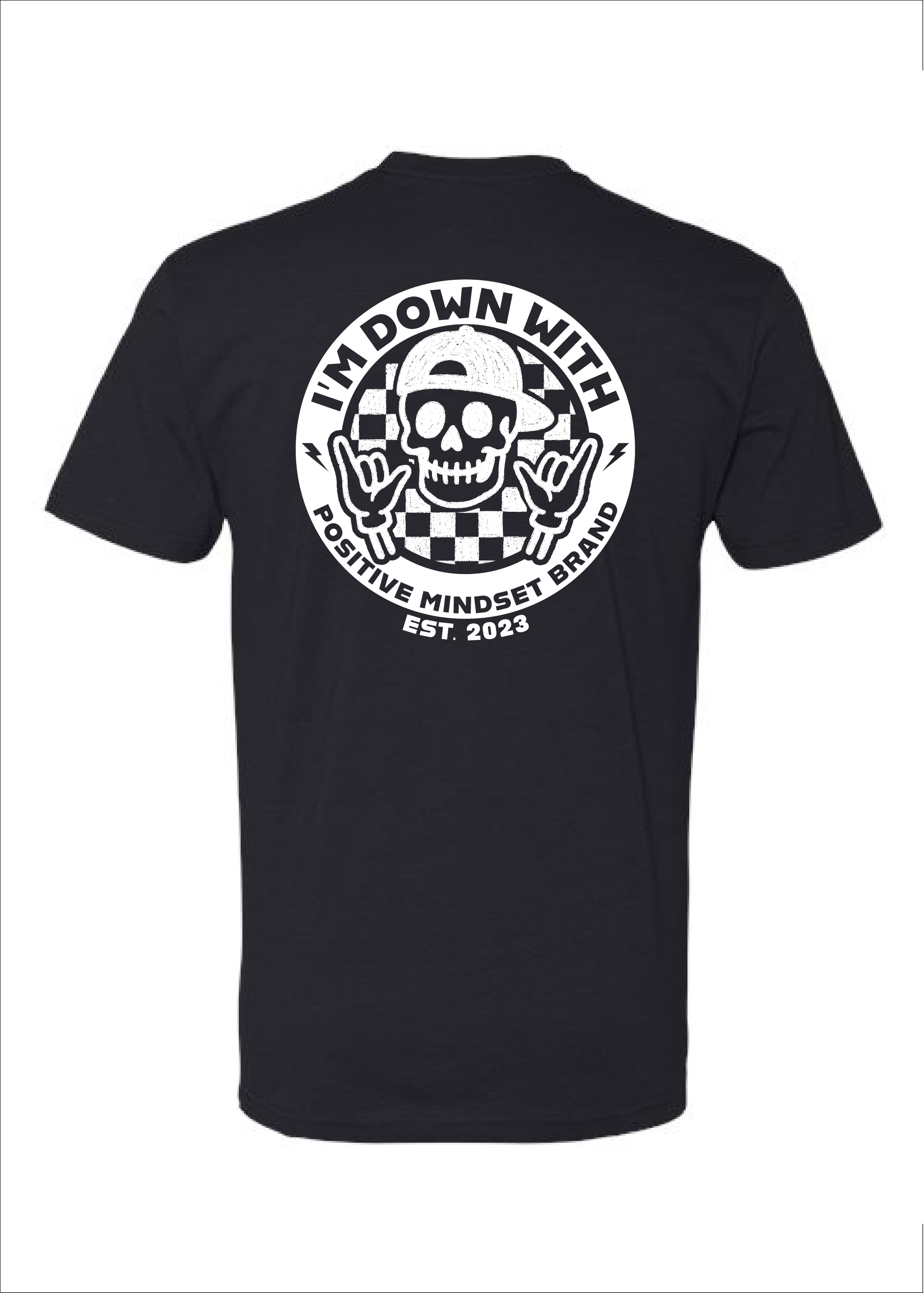 Down With PMB ADULT/black – Positive Mindset Brand™️